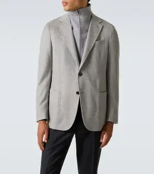 Zegna Layered Cashmere Blazer