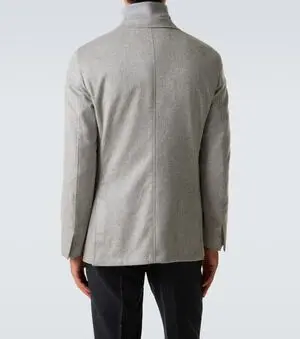 Zegna Layered Cashmere Blazer