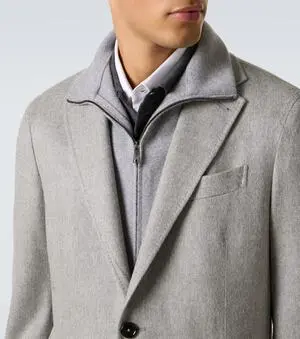 Zegna Layered Cashmere Blazer