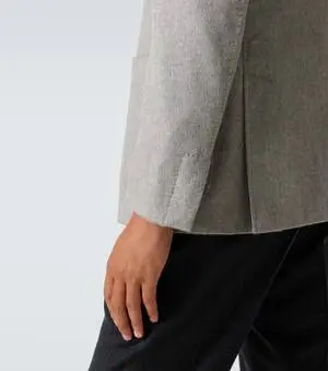Zegna Layered Cashmere Blazer