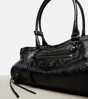 Balenciaga Le City East-west Shoulder Bag - Black