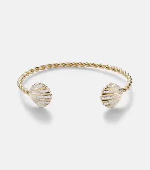 Yvonne Léon 18k Bracelet With Diamonds - Gold