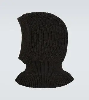 LEMAIRE Ribbed-knit Alpaca Wool-blend Hood
