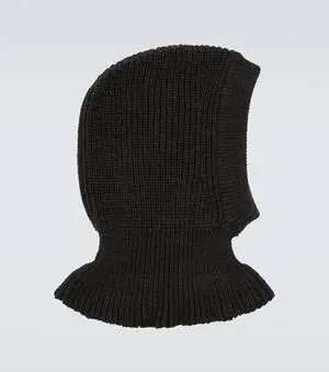 LEMAIRE Ribbed-knit Alpaca Wool-blend Hood