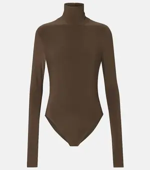Norma Kamali Turtleneck Bodysuits