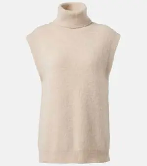 JOSEPH Cashmere Turtleneck Vest