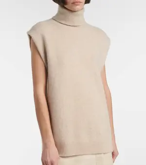 JOSEPH Cashmere Turtleneck Vest