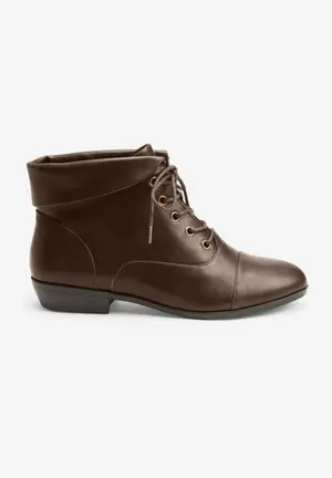 COMFORTVIEW The Darcy Bootie - Brown