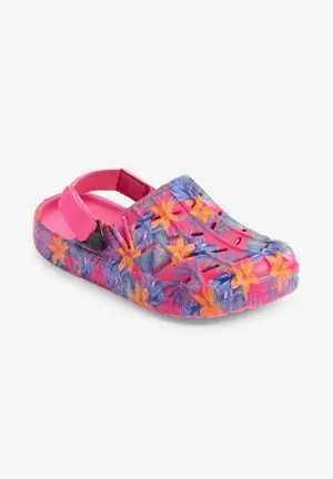 COMFORTVIEW Rubber Clogs - Hula Palm