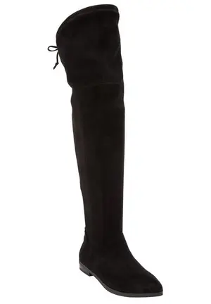 COMFORTVIEW The Cameron Wide Calf Boot - Black