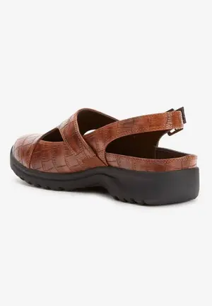 COMFORTVIEW The Mariam Slingback By - Brown