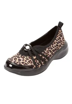 COMFORTVIEW Sport Greer Slip-on Sneaker With Print - Leopard