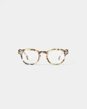 IZIPIZI C 49mm Square Reading Glasses - Blue Tortoise