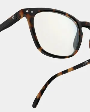 IZIPIZI E 49mm Trapeze Screen Glasses - Tortoise