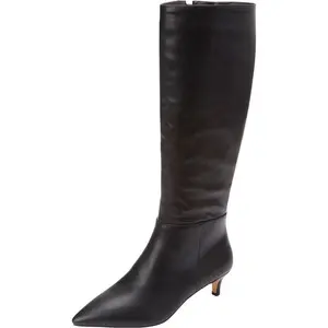 COMFORTVIEW The Poloma Tall Wide Calf Boots - Black