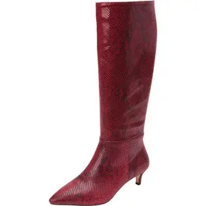 COMFORTVIEW The Poloma Wide Calf Boot - Wine