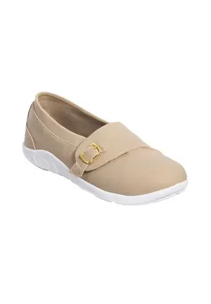 COMFORTVIEW The Kirby Arch Support Flat - Beige