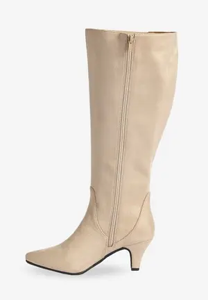 COMFORTVIEW The Rosey Tall Wide Calf Boots - Black