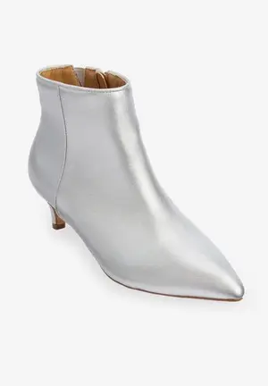 COMFORTVIEW Meredith Bootie Silver
