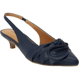 COMFORTVIEW The Tia Slingback Heel - Navy
