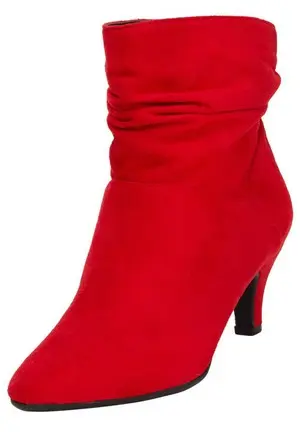 COMFORTVIEW The Kourt Bootie - Bright Ruby
