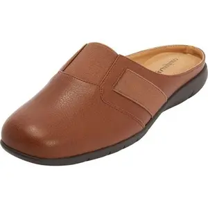 COMFORTVIEW The Sarah Slip-on Mule - Cognac