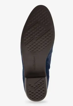 COMFORTVIEW The Shelly Wide Calf Boot - Navy