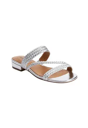COMFORTVIEW The Adler Slip-on Mule - Silver