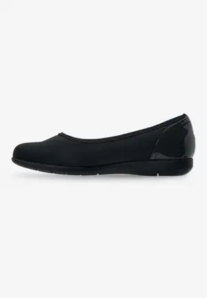 COMFORTVIEW The Lyra Slip-on Flat - Black