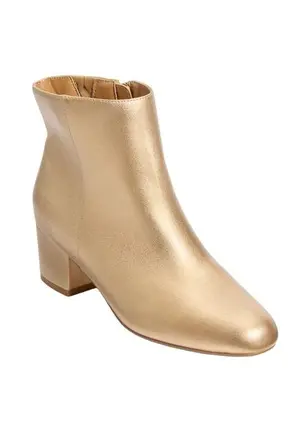 COMFORTVIEW The Sidney Bootie - Gold