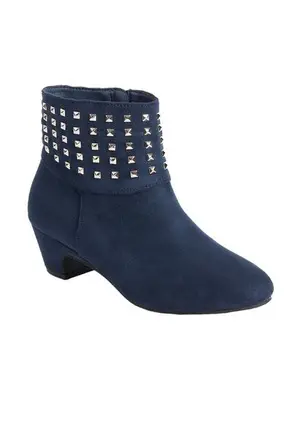 COMFORTVIEW The Mikaiah Bootie - Navy