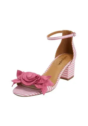 COMFORTVIEW Ona Block Heel Sandal - Passion Pink