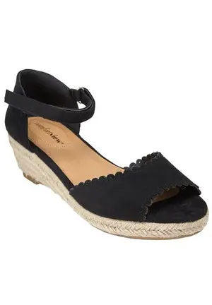 Comfortview Buckled Espadrilles