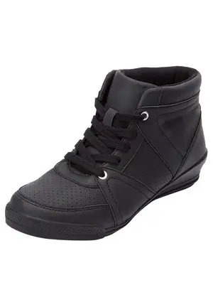COMFORTVIEW Sport High Top Sneakers - Black