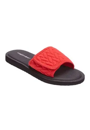COMFORTVIEW Palmer Slip-on Sandal - Vivid Red
