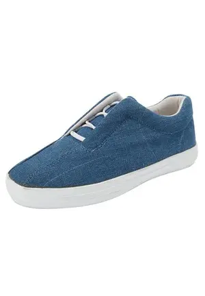 COMFORTVIEW Bungee Slip-on Sneaker - Denim