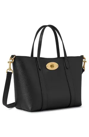 Mulberry Mini Bayswater Leather Tote - Black