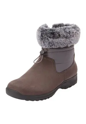 COMFORTVIEW Emeline Weather Boots - Grey