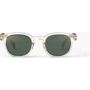 IZIPIZI C 47mm Square Sunglasses - Sandstorm Polarized