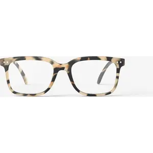 IZIPIZI L 54mm Rectangular Reading Glasses - Light Tortoise