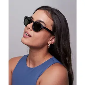 IZIPIZI C 47mm Square Sunglasses - Black