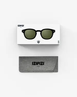 IZIPIZI C 47mm Square Sunglasses - Black