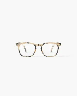 IZIPIZI E 49mm Trapeze Reading Glasses - Light Tortoise