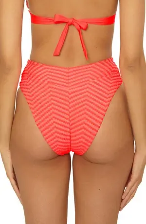 BECCA By Rebecca Virtue Connect High Waist Bikini Bottoms