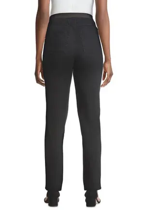 JESSICA LONDON Stretch Denim Jeggings - Black