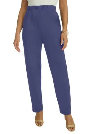 JESSICA LONDON Straight Leg Pant - Deep Dusk