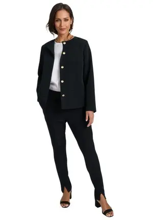 JESSICA LONDON Bi-stretch Lady Jacket - Black