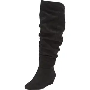 COMFORTVIEW The Tamara Wide Calf Boot - Black