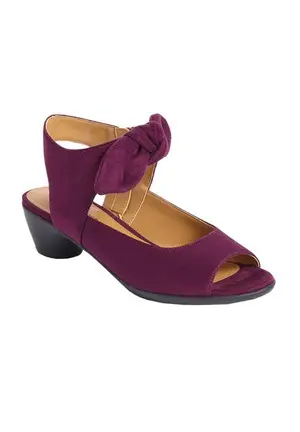 COMFORTVIEW The Darby Shootie - Eggplant