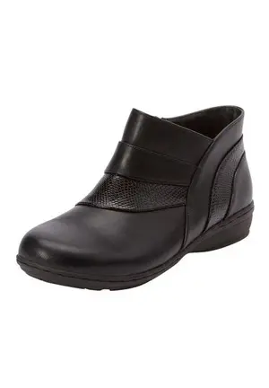 COMFORTVIEW The Jolene Bootie - Black
